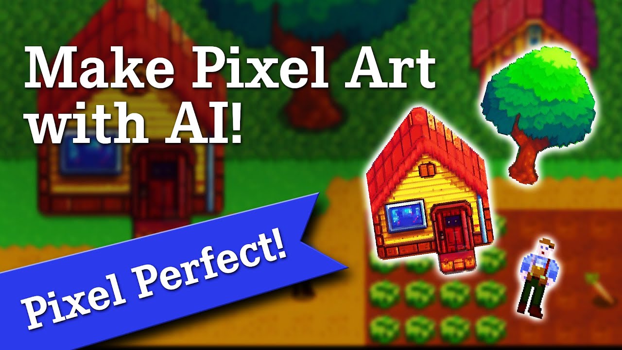 How to Make Pixel Perfect Art with AI (Free and Easy) - Stable Diffusion Tutorial 2022