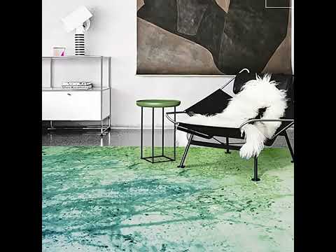 Warmly Home Area Rugs On Sale Modern Art Design Green Carpets for Living Room
