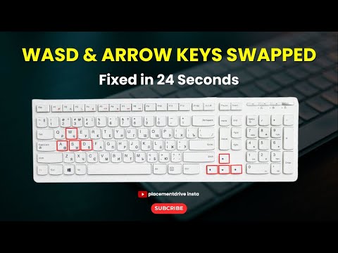 WASD and Arrow Keys Switched? Here’s How to Fix It [Tutorial]