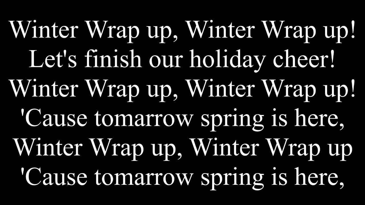 Winter Wrap Up (Remix) Lyrics