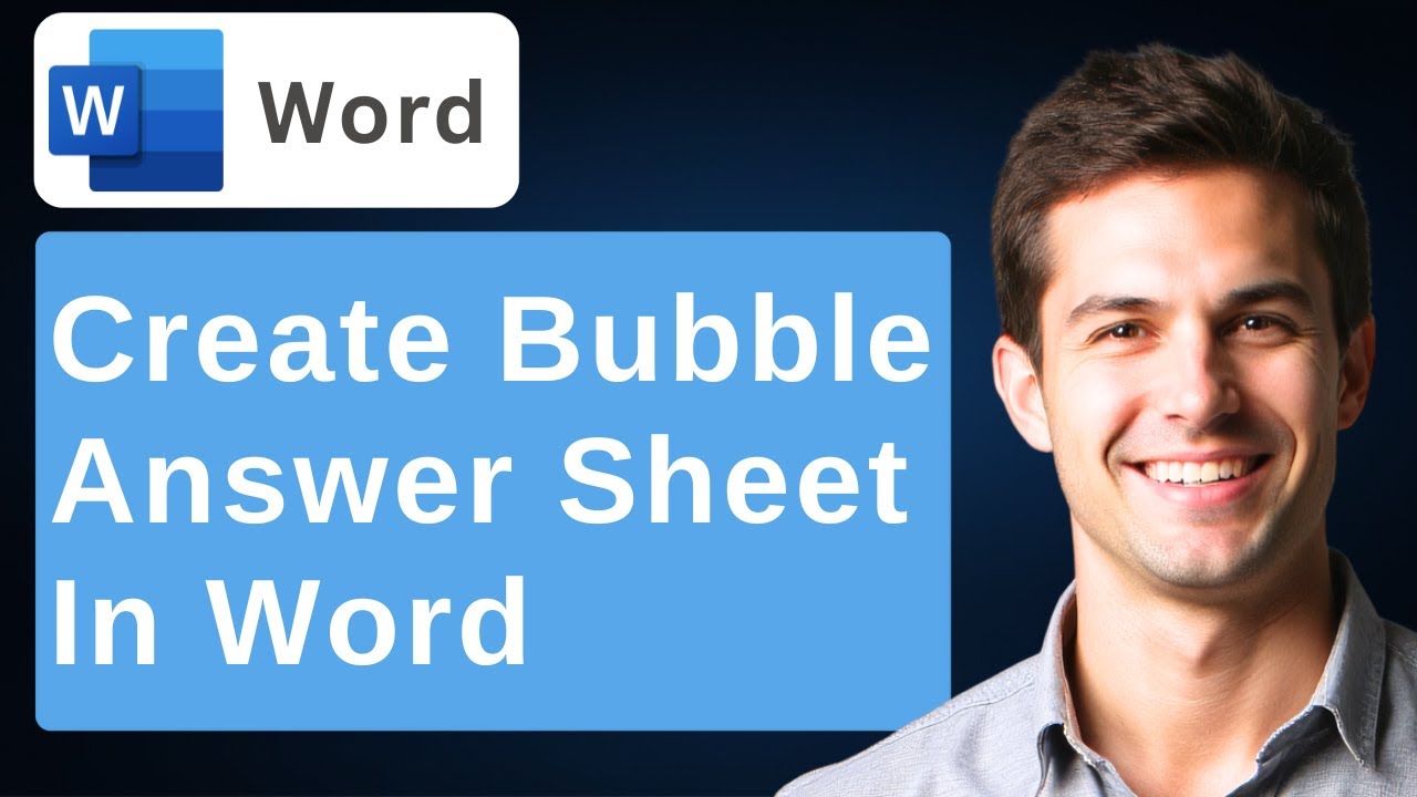 How To Make A Bubble Answer Sheet In Microsoft Word [2026 Guide]