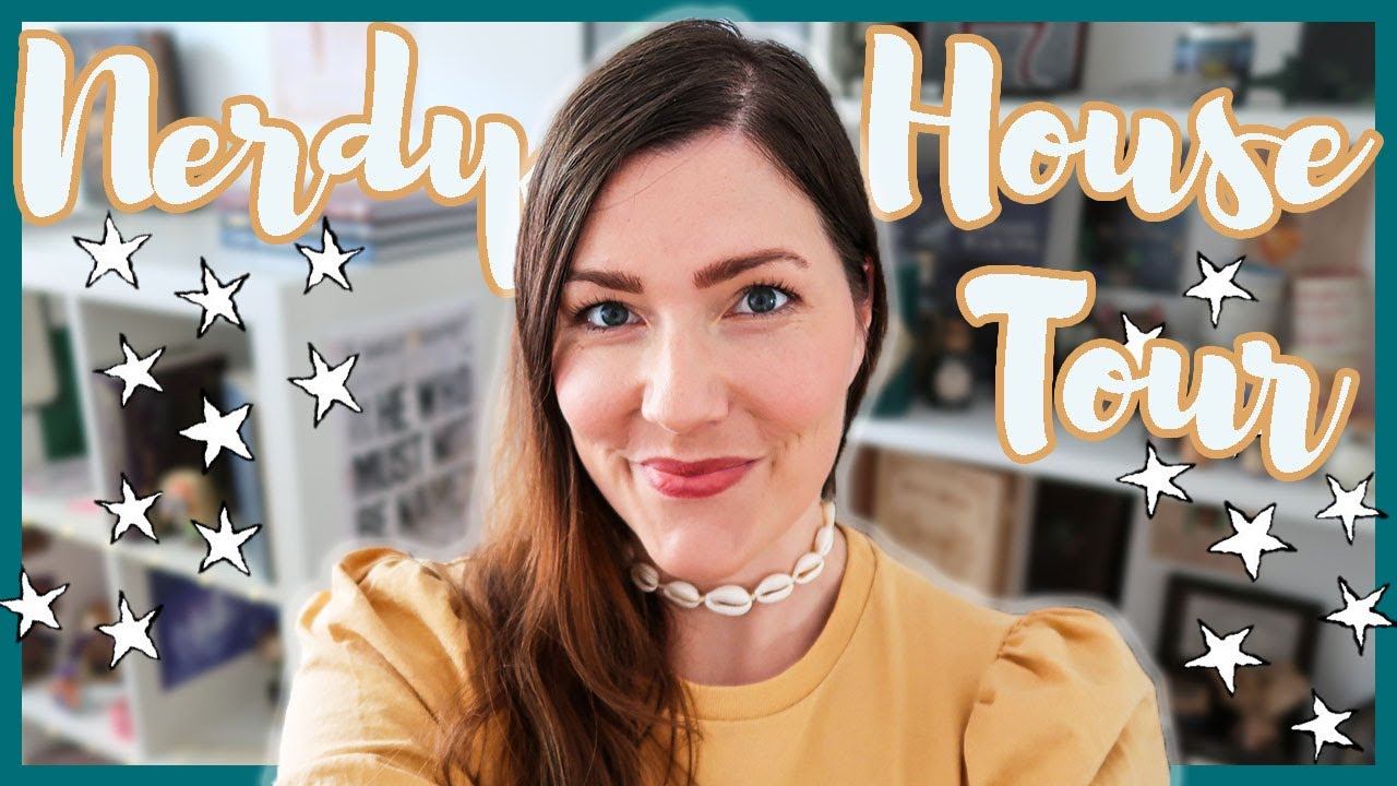NERDY HOUSE Tour | Harry Potter room, mini library, Disney & more ✨