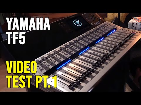 Yamaha TF5 Mixer - Professional Audio Mixing Console