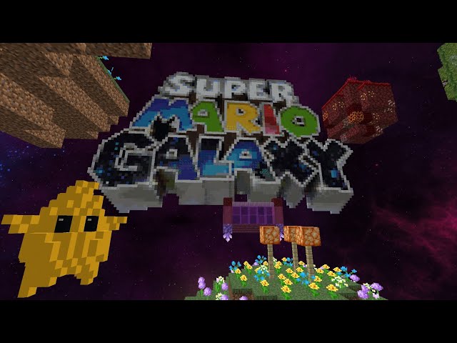 Gusty Garden Galaxy - Super Mario Galaxy (Minecraft Note Block Cover ...