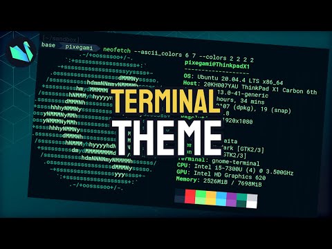 My Custom Ubuntu Linux Terminal with Themes and Plug-ins π»