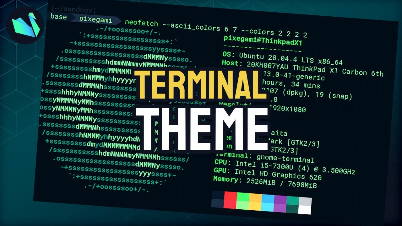 My Custom Ubuntu Linux Terminal with Themes and Plug-ins 💻