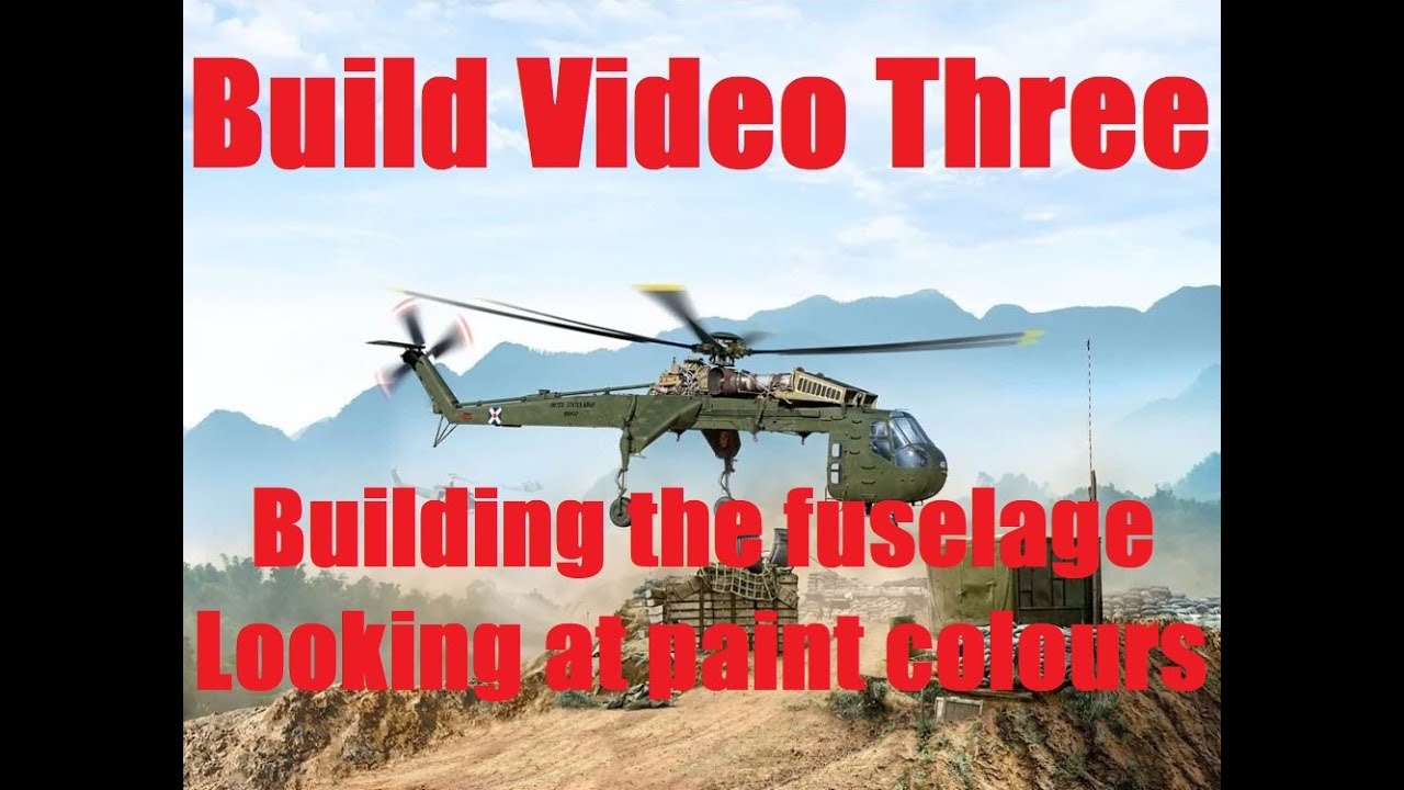ICM 1/35 CH-54A Tarhe build. Part 3