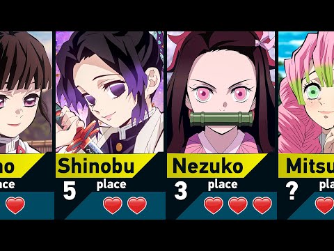 40 Most Beautiful Girls in Demon Slayer
