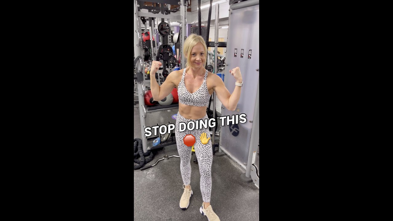 STOP DOING THIS IN THE GYM NOW….#fitness #workout #motivation #women #gymlover #shorts