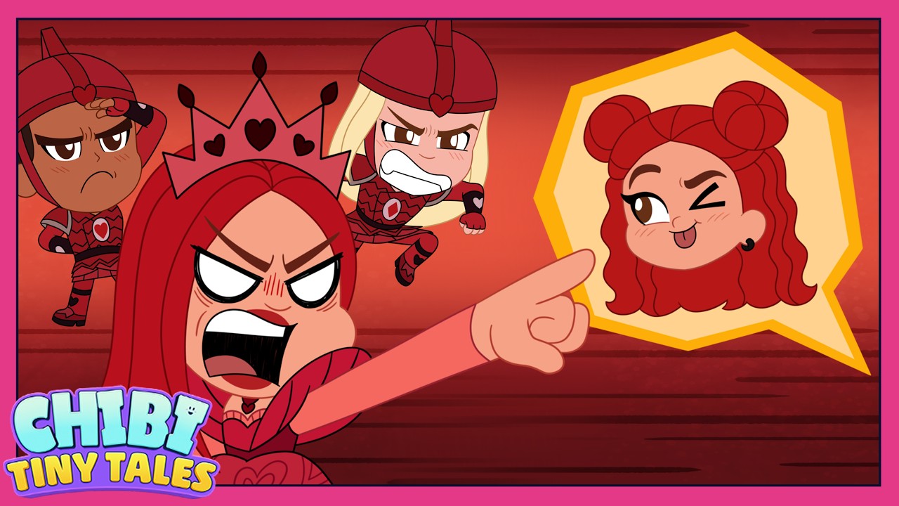 Chibi Tiny Tales Descendants: Paint the Town Red 🏰❤️ | @disneychannelanimation