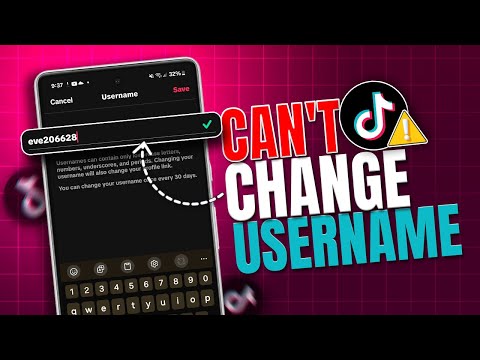 Fix Can't Change Username On TikTok Android | How To Solve TikTok Username Issue