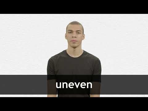 UNEVEN definition and meaning | Collins English Dictionary