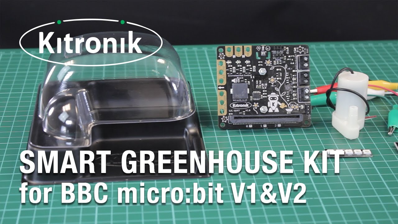 Smart Greenhouse Kit for the BBC micro:bit by Kitronik