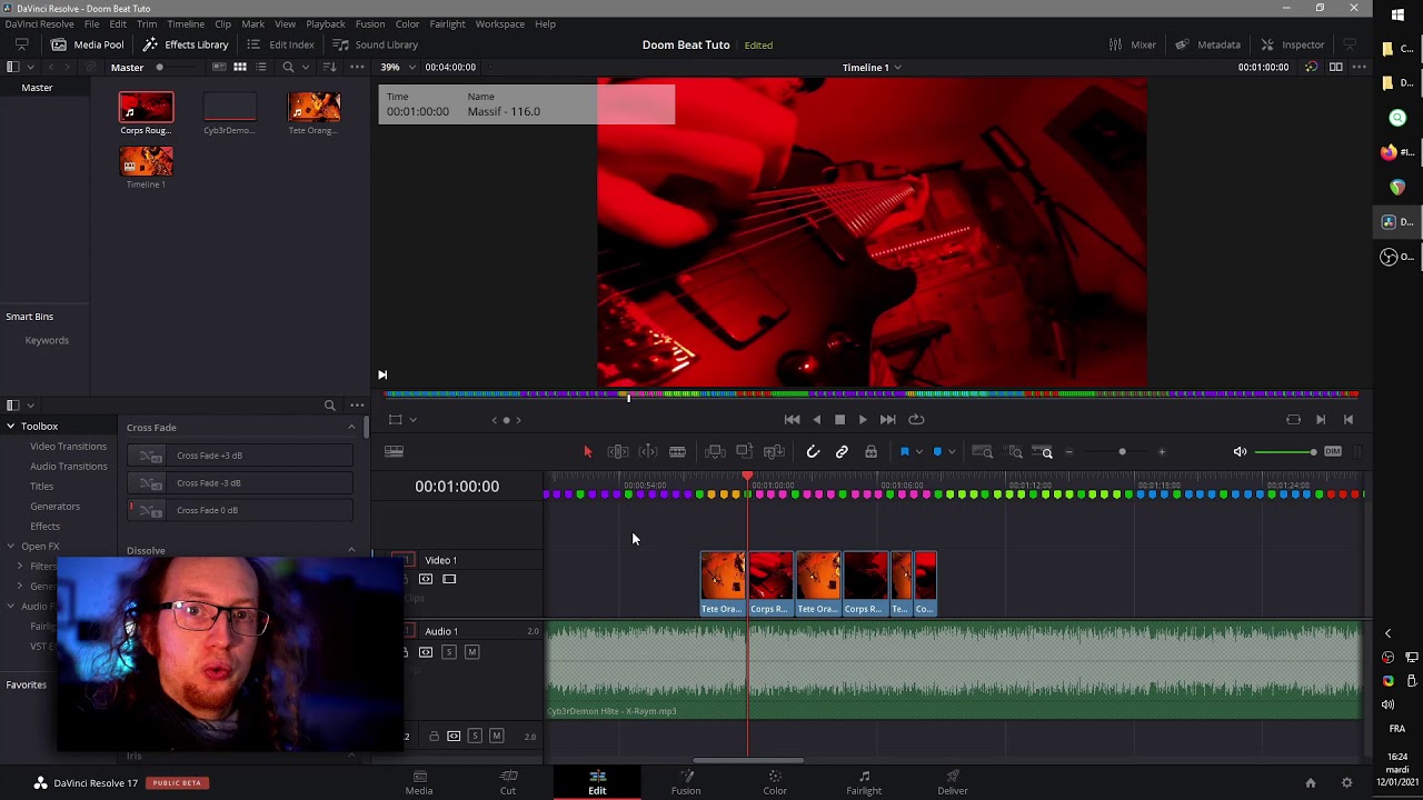 Tutorial: Beat Synced Music Video Editing – Tempo Map Markers in ...