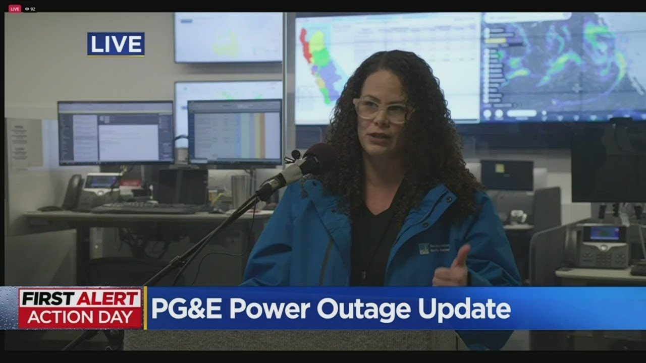 PG&E makes statement about restoring power to customers