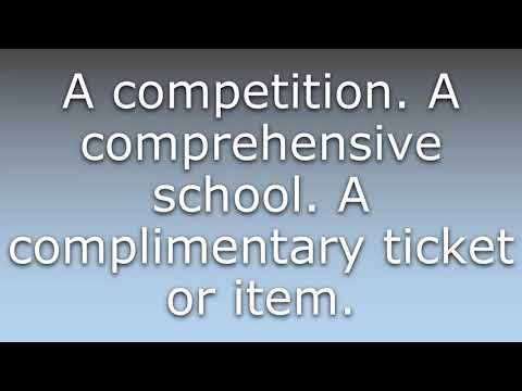 What does Comp mean?