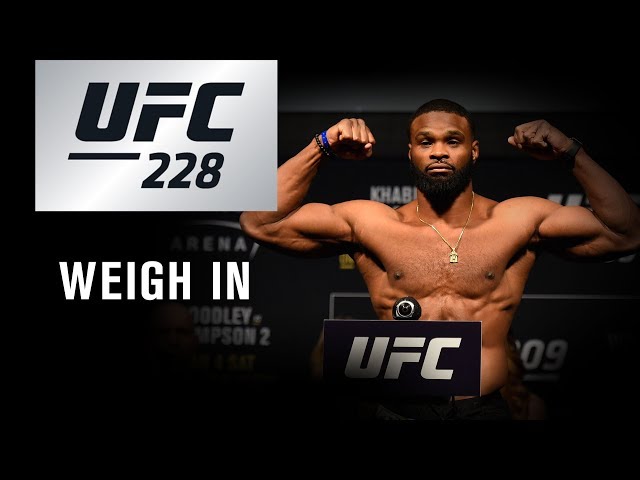 UFC 228: 3 Interesting things that happened at the Weigh-in which you ...