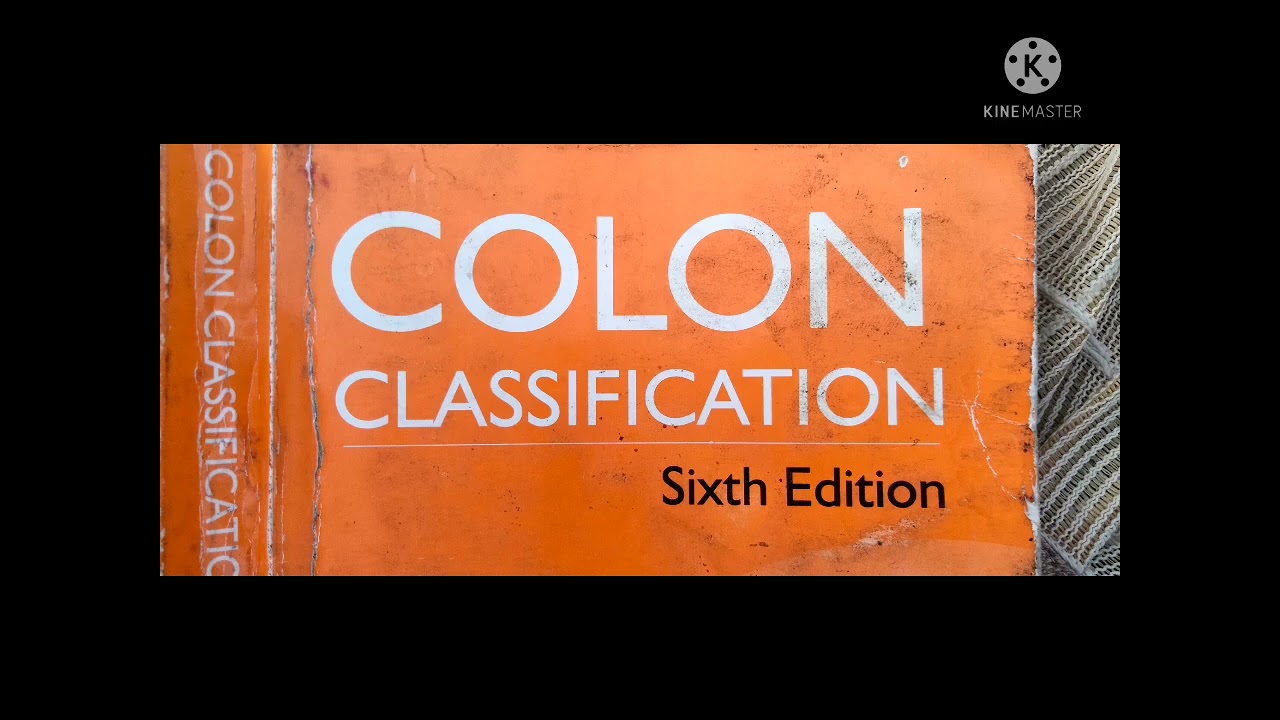 colon classification cc Book PDF Book notes bachelor in library science blib