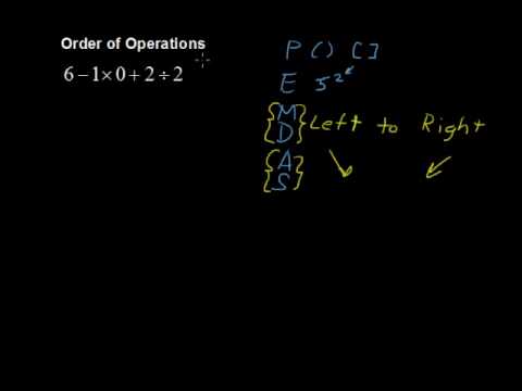 What are the Orders of Operations? - Math Help