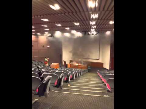 VIDEO: NUS Lecture Hall caught fire! « THE TEMASEK TIMES