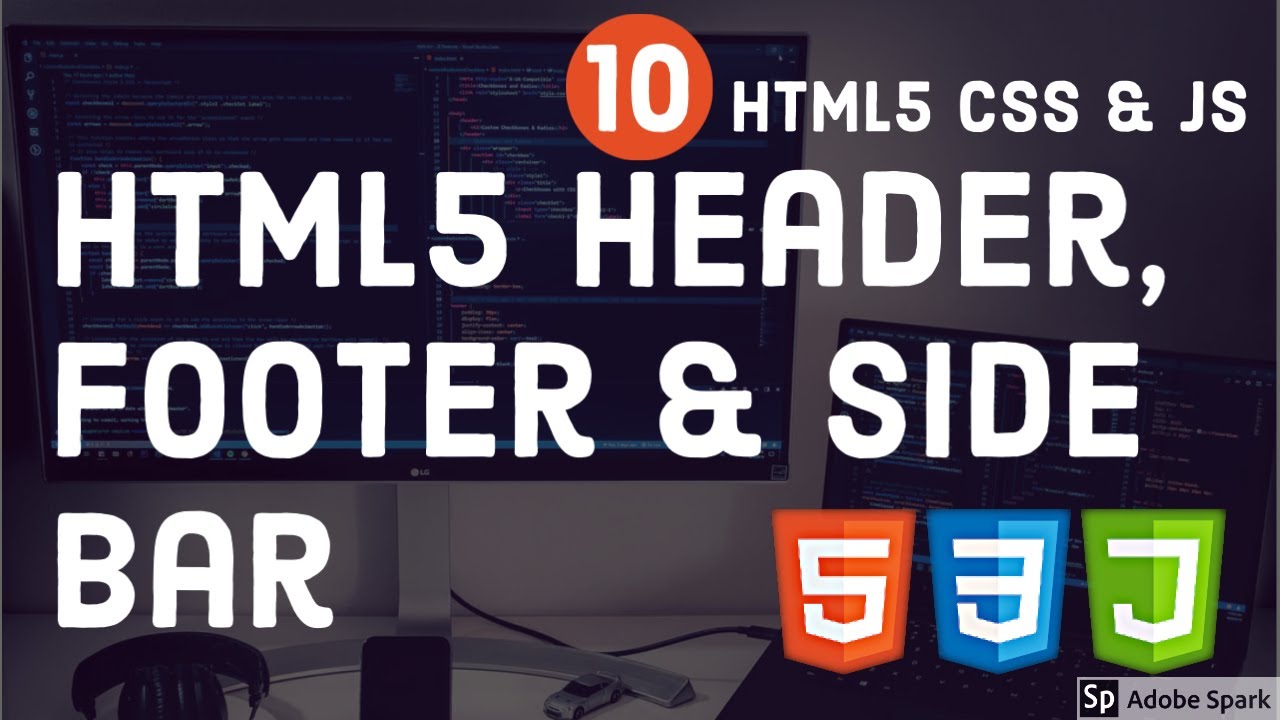 HTML 5 Layouts (Header, Footer & Side Bar )#10