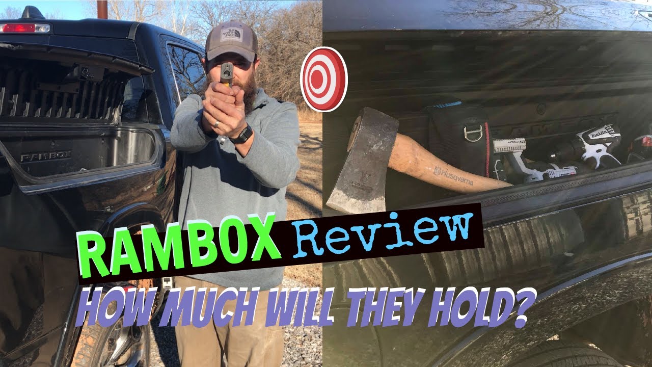 RamBox Review : How many tools can you fit into the new 2019 Ram 1500 5th Gen Rambox?
