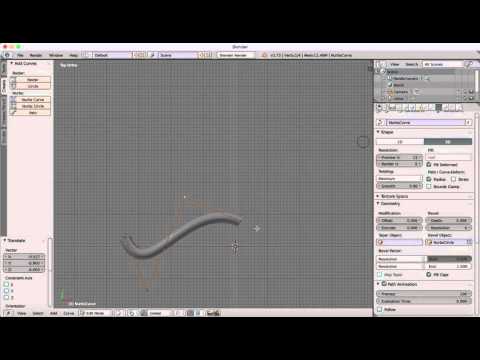 Blender – Extruding along a path – Learn Final Cut Pro X, Fusion and ...
