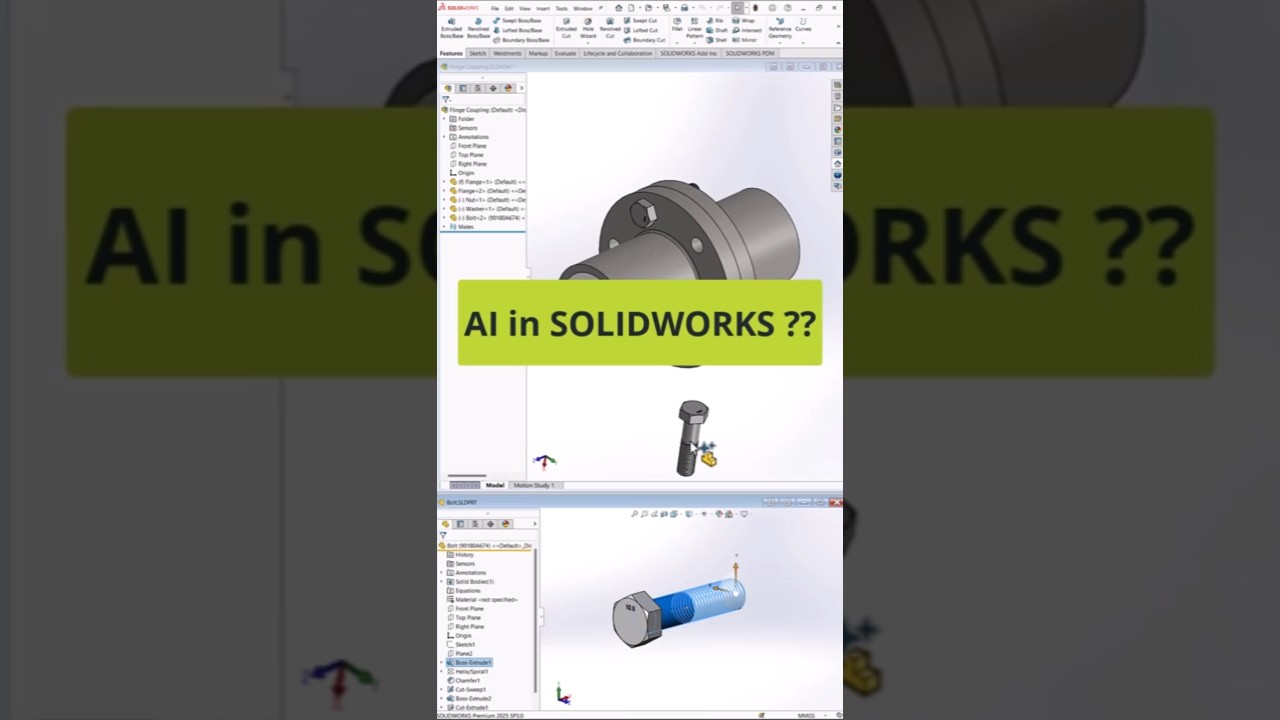 New SOLIDWORKS AI Tool Makes Adding Fasteners 85% Faster