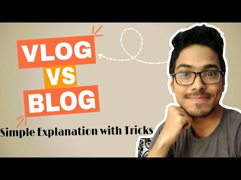 What is the difference between Vlog and Blog explained in English |SouCircle #VlogVsBlog #vlog #blog