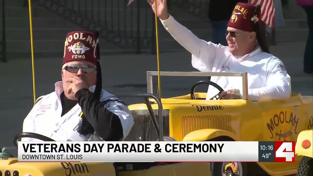 Veterans Day Parade held in downtown St. Louis