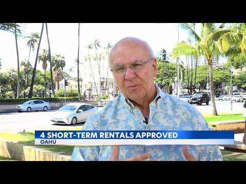 Four short-term vacation rentals approved after City of Honolulu launches new system