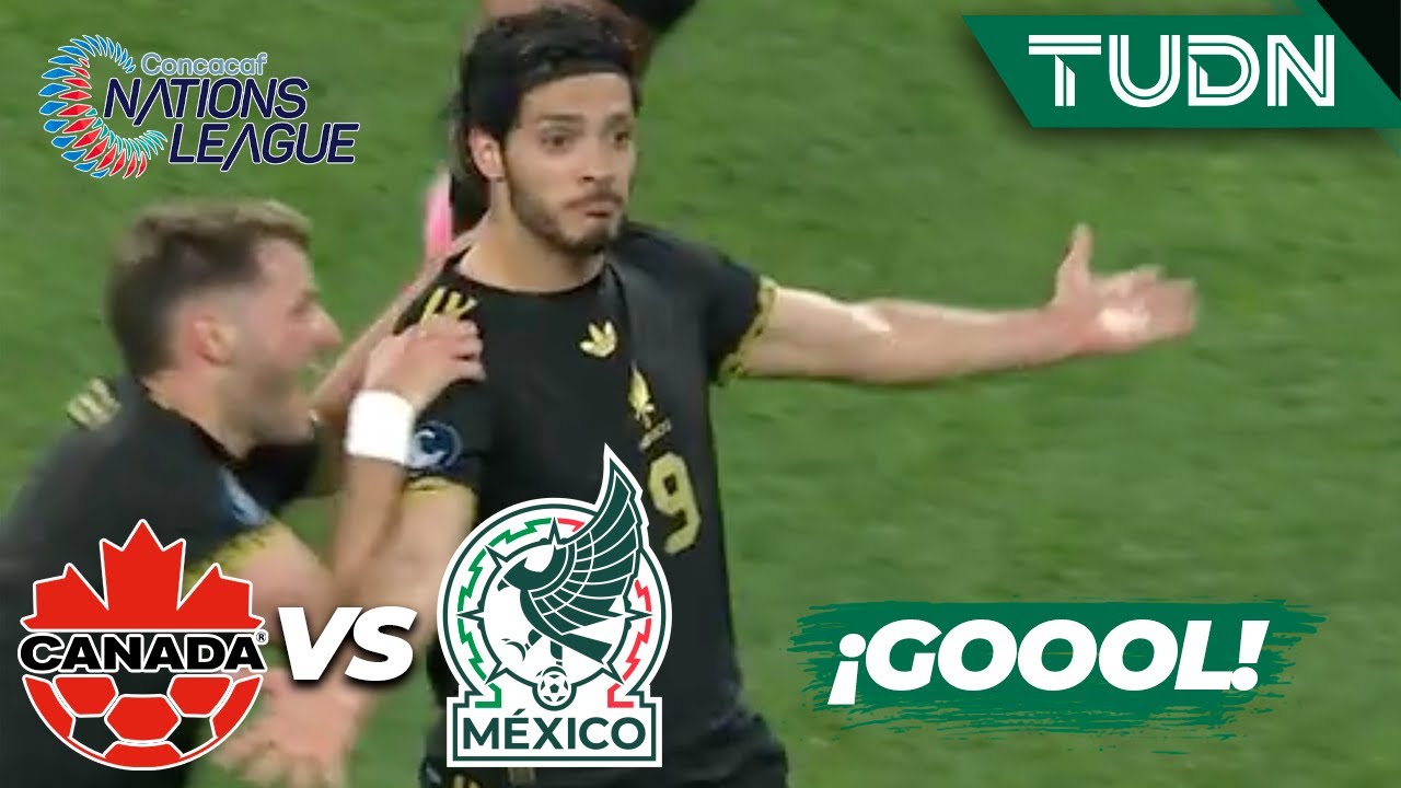 Are you crazy, Raúl? The 'Wolf' scores a goal! - Canada 0-2 Mexico | CONCACAF Nations League 2024...