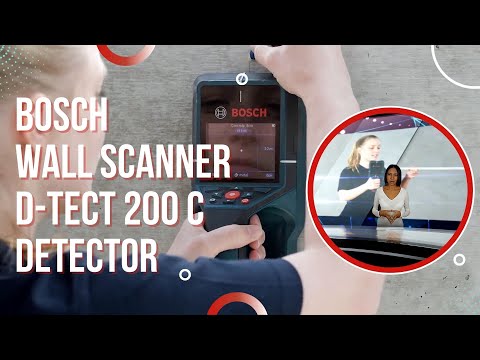 Tech News | BOSCH  Wallscanner D-tect 200 C Detector