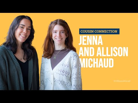 Cousins Allison and Jenna Michaud: Side by side from kindergarten through nursing school