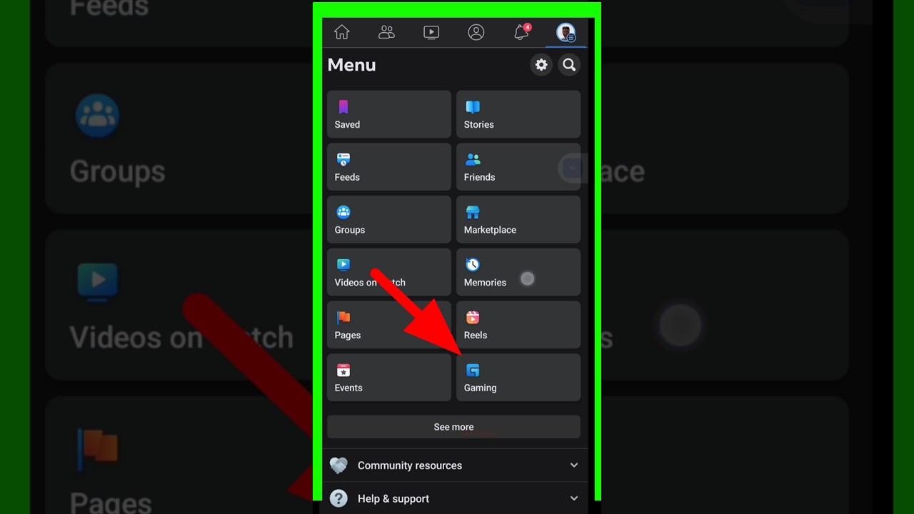 facebook gaming setting #smarttecharun #shorts facebook #facebookgaming #gaming