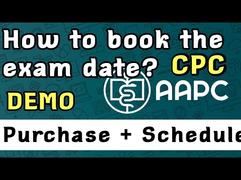 CPC Exam Purchase + Schedule_AAPC How to purchase & schedule an exam_ DEMO #medicalcoding #cpc #aapc