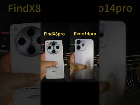 Oppo Reno 14 Pro vs Oppo Find X8 Pro Battle Which is One Best? #photography #opporeno14pro
