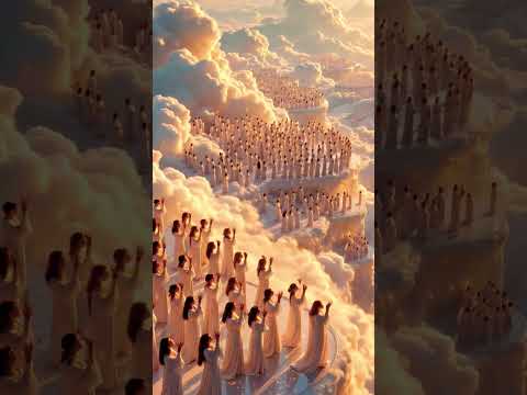 Heaven’s Choir: A Celestial Symphony in the Clouds | 8K Worship Vision
