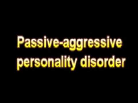 What Is The Definition Of Passive aggressive personality disorder