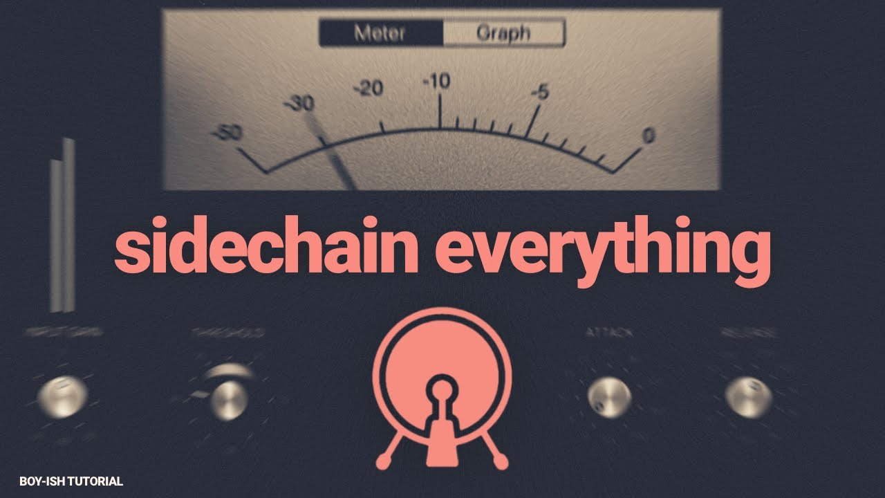creative uses for sidechain compression in logic pro • boy-ish tutorial