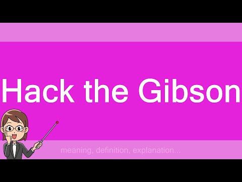 Hack the Gibson