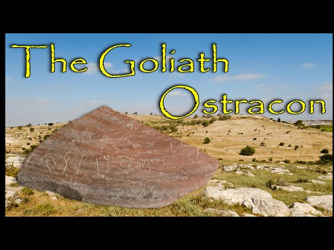 The Goliath Ostracon: Evidence for the Philistine Goliath of Gath?