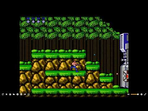 Contra stage 1 jungle - retrogames.cz