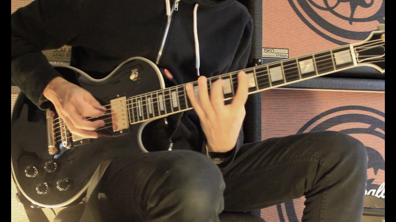 Sylosis 'Empyreal' guitar tutorial - Josh Middleton