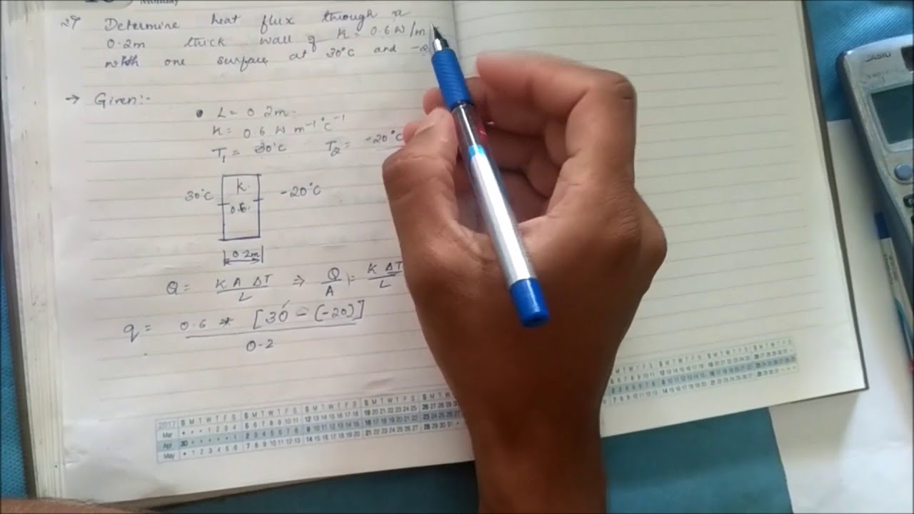 Heat Transfer Problems with solution- Conduction problems (3 Problems)