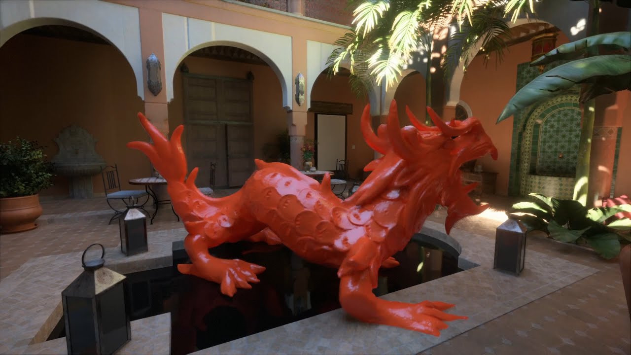 Dynamic GI is dynamic (kajiya renderer)