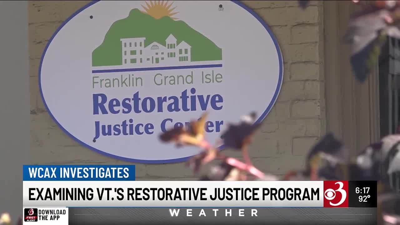WCAX Investigates: Examining Vermont's Restorative Justice program