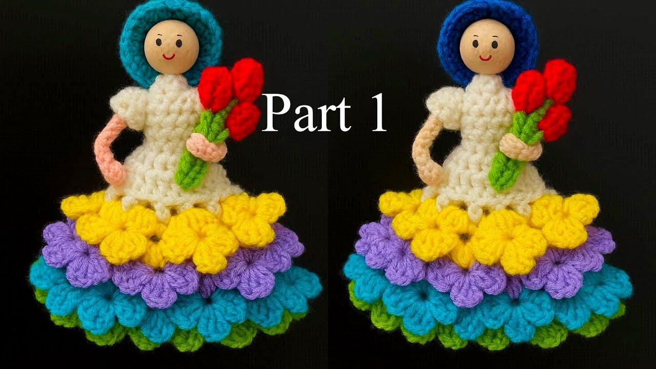 Crochet Angel Tutorial for Beginners | Easy Crochet Angel Ornament Step by Step