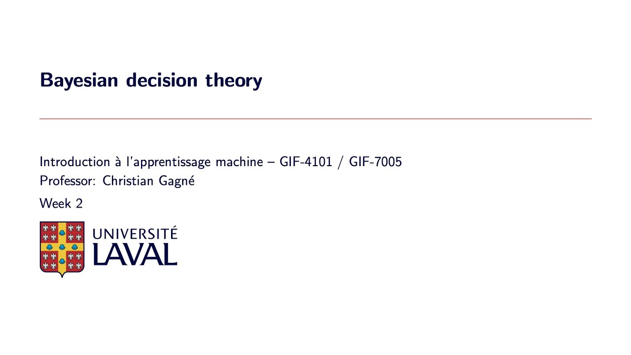 2.2 Bayesian decision theory