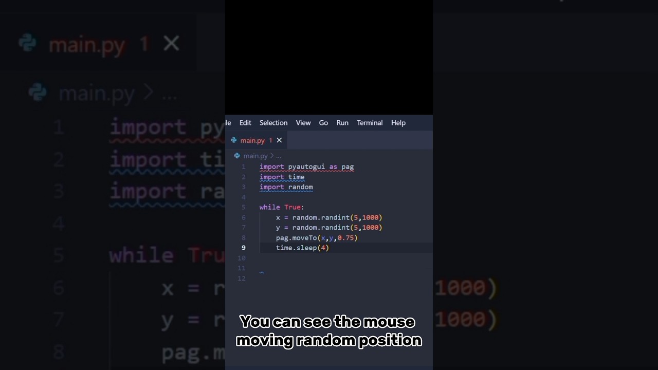 AFK bot in just 8 lines of code 🤯🤯 #python #coding